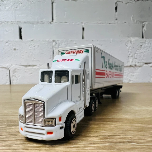 SAFEWAY SEMI TRAILER Container Truck Transporter All Metal Movers $29. ...
