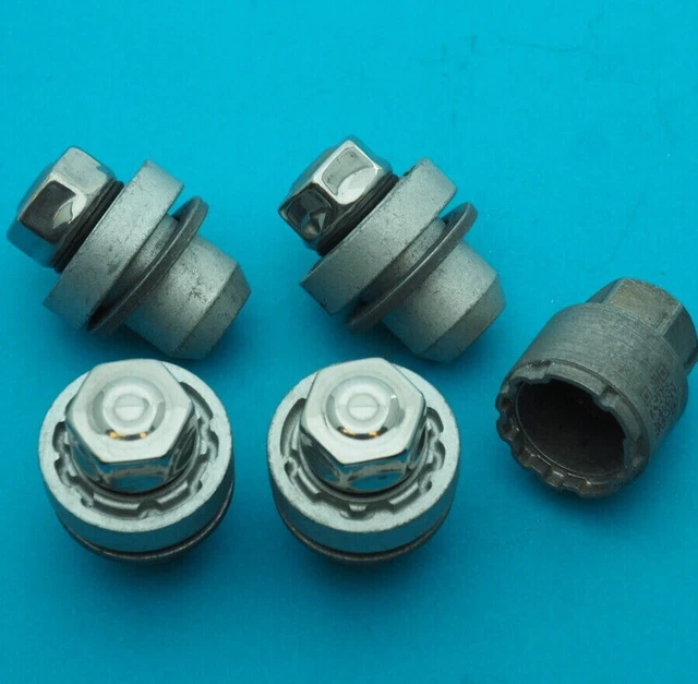 GENUINE OEM RANGE Rover Sport L494 Locking Wheel Nuts Later Style Type ...