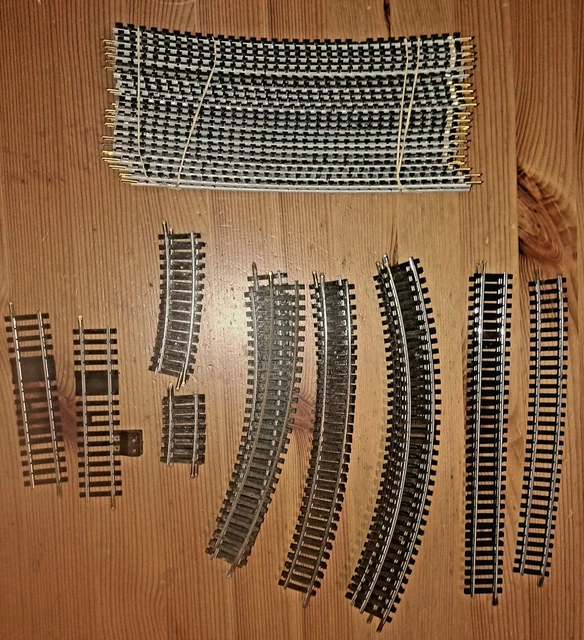 LOT DE 44 rails acier Jouef et 14 Rails lima acier EUR 29,90 - PicClick FR