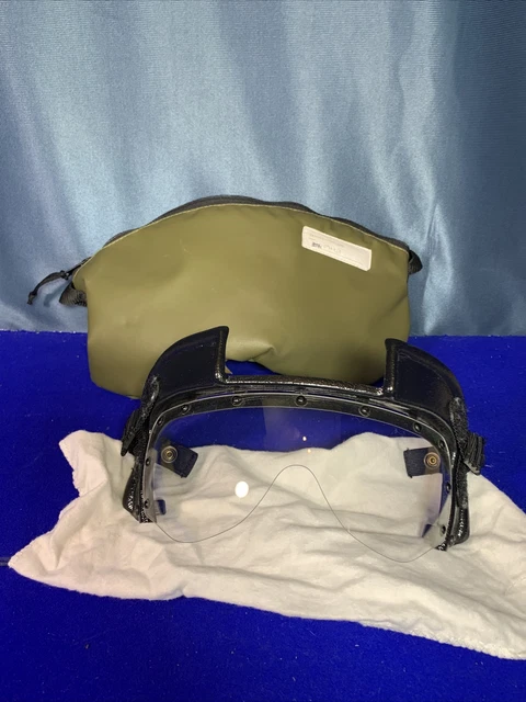 GENTEX PILOT AIRCREW Flying Helmet Face Protection Visor Type RAF With ...