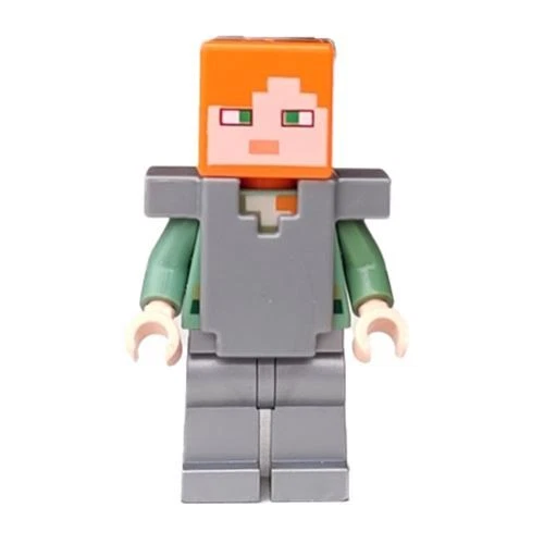 LEGO MINECRAFT ALEX Minifigurine Avec Acier Armure De 21147 EUR 9,90 ...