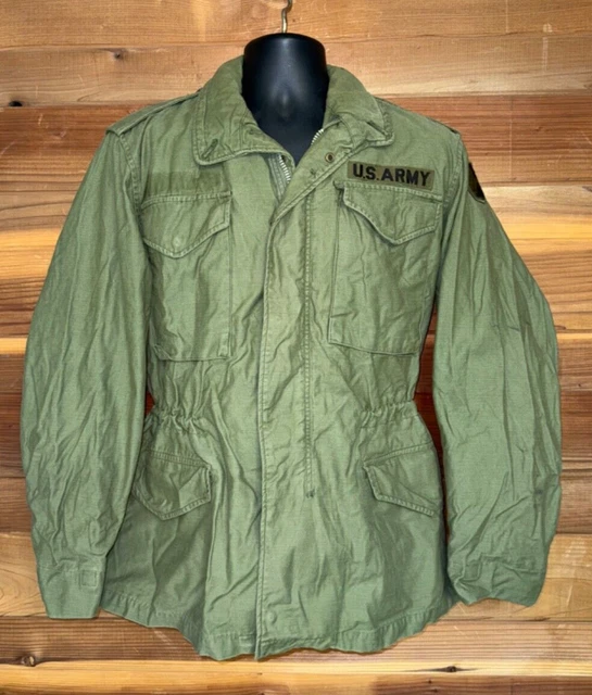 ALPHA INDUSTRIES ,1971 Vietnam US army issue M-65 jacket with original ...