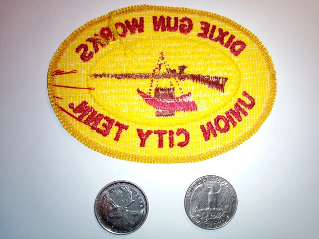 1970S DIXIE GUN Works Union City Tenn. Patch Badge Crest $24.00 ...