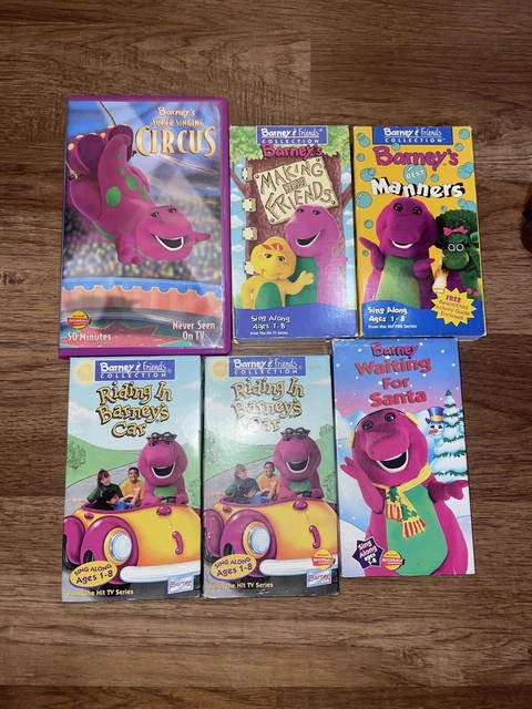 BARNEY VHS LOT EUR 33,26 - PicClick FR