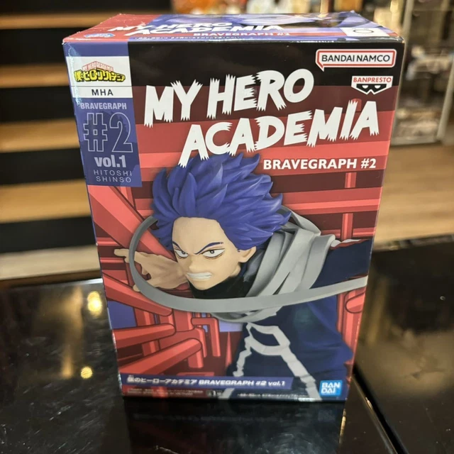 MY HERO ACADEMIA BRAVEGRAPH #2 vol.1Shinsou Hitoshi Figure Banpresto ...