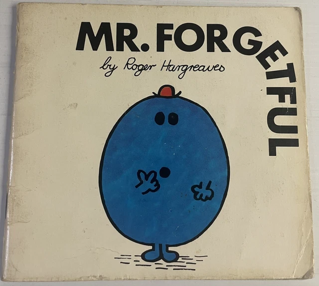 MR FORGETFUL MR Men & Little Miss Little by Roger Hargreaves 1976 ...