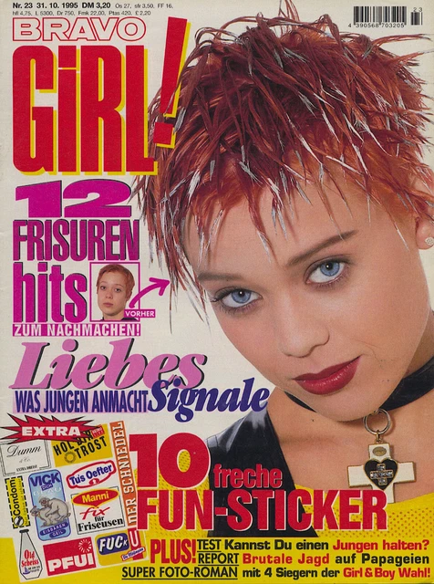 MAGAZINE BRAVO GIRL n° 23/ 31. 10. 1995. EUR 15,00 - PicClick FR