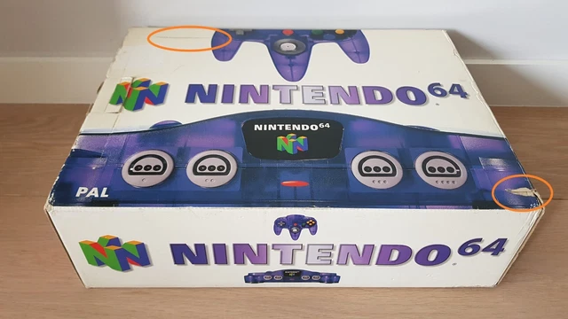 [N64] CONSOLE NINTENDO 64 Grape Atomic Purple Transparent Clear (Pal ...