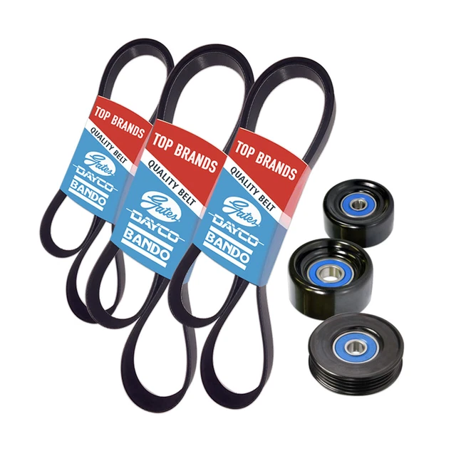 Belt Pulley Kit For Mitsubishi Pajero 1993 1997 Nf Ng Nh Nj 6g72 3