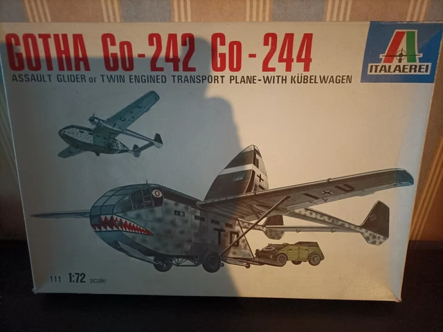 MAQUETTE ITALERI 1/72 Gotha Go 242-244 EUR 20,00 - PicClick FR