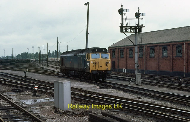 RAILWAY PHOTO 6X4 Class 50 50042 'Triumph' comes off Acton yard c1979 £ ...