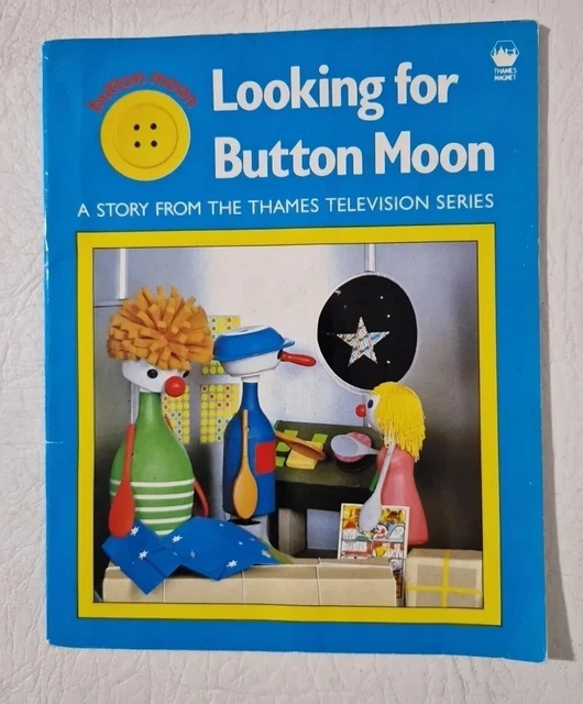 VINTAGE 1985 IAN Allen Looking For Button Moon Paperback Book Thames ...