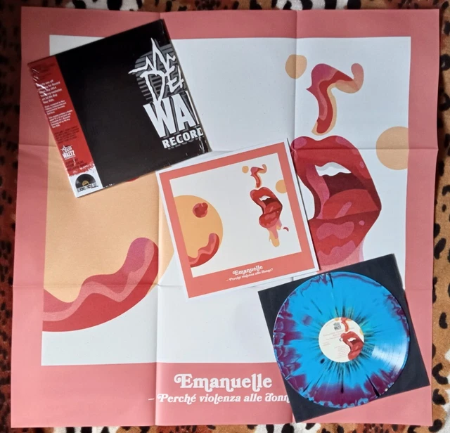 NICO FIDENCO EMANUELLE Perche' Violenza Alle Donne? LP RARE BLUE ...