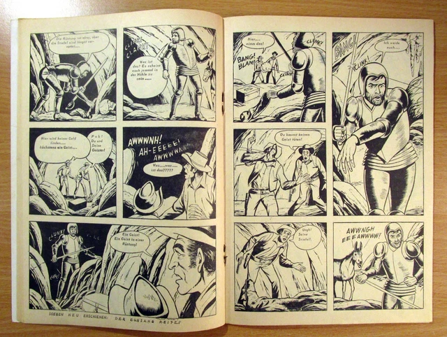 BONANZA COMIC NR. 2 Der Stier der Wälder sw 1969 Original BSV Verlag ...