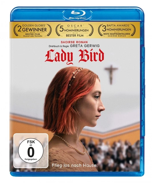 LADY BIRD (BLU-RAY) Hedges, Lucas, Letts, Tracy, Metcalf, Laurie, Ronan ...