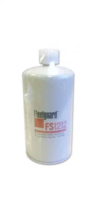 GENUINE FLEETGUARD FS1212 Fuel/Water Separator Spin-On Filter OEM $34. ...