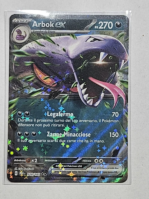 ARBOK EX - MEW 024/165 - Pokemon 151 serie Scarlatto e Violetto - ITA - Rara EUR 7,00 - PicClick IT