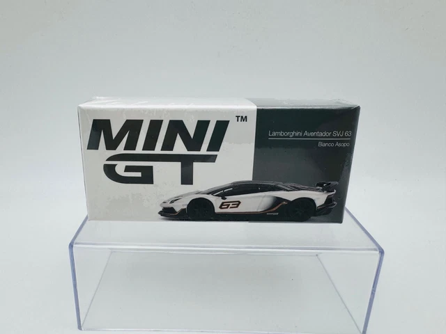MINI GT 1:64 Lamborghini Aventador Svj 63 Bianco Asopo $29.20 - PicClick CA