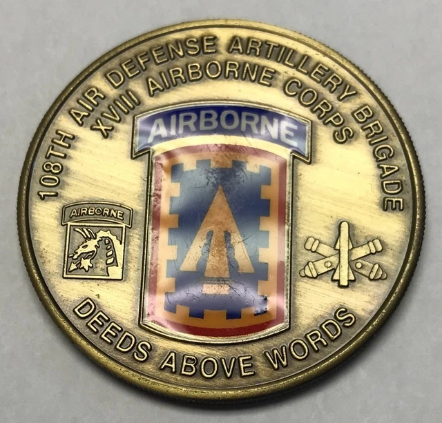 US ARMY 108TH Air Defense Artillery Brigade Airborne PFC Smith-Blanc ...