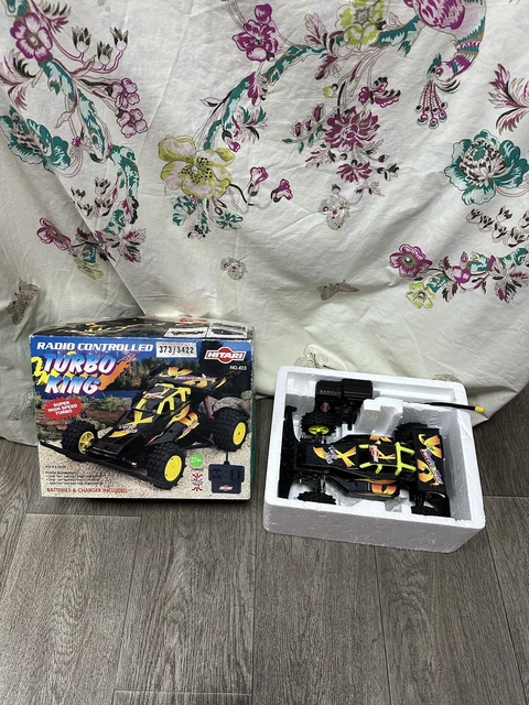 HITARI TURBO KING Radio Controlled RC Buggy Vintage Boxed *Sold As Seen* £19.95 - PicClick UK