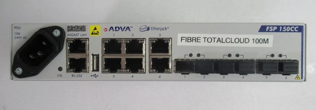 ADVA FSP 150CC-GE114 Module Reseau EUR 189,00 - PicClick FR