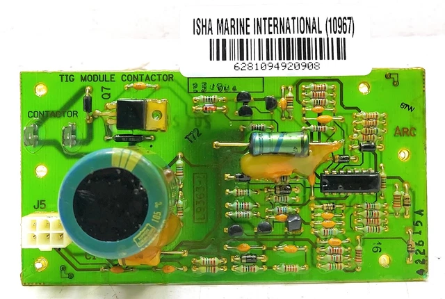 TIG MODULE CONTACTEUR L9363-1 PCB Carte EUR 463,62 - PicClick FR