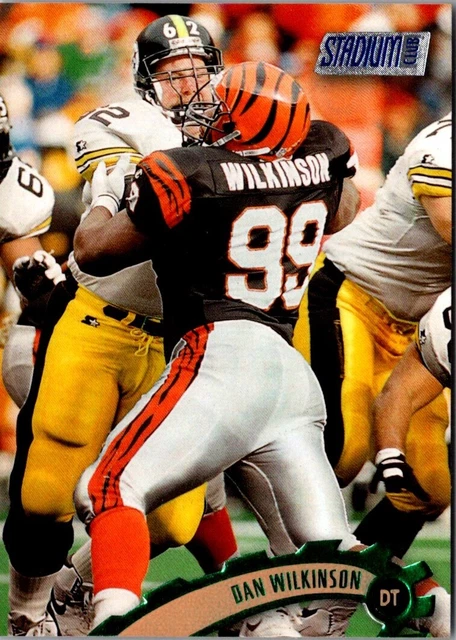 1997 STADIUM CLUB Dan Wilkinson #104 Bengals de Cincinnati EUR 2,10 ...