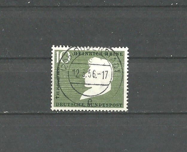 DEUTSCHE BUNDESPOST 1956: 100. Todestag von Heinrich Heine EUR 1,00 - PicClick DE