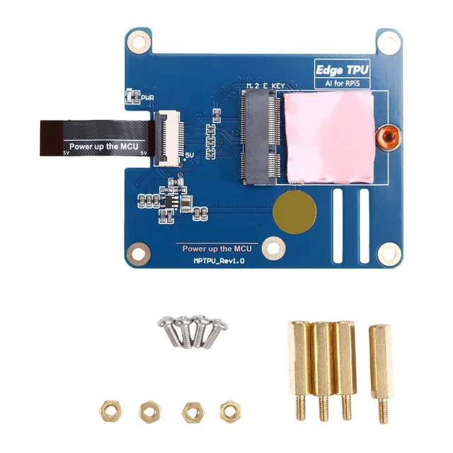 FOR 5 MPTPU AI Kit - 2TOPS PCIe TPU HAT for Pi5, Enhanced Machine ...