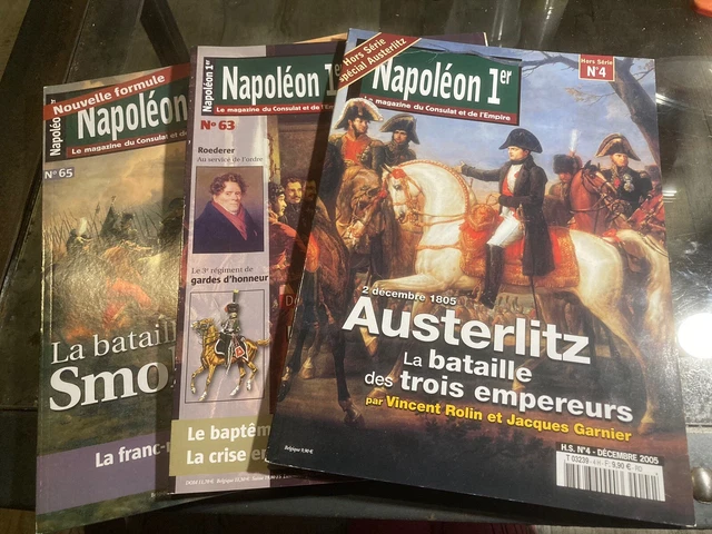 NAPOLÉON 1ER PREMIER Empire Lot De 3 Magazines ( 2 + 1 HS ) EUR 5,00 ...
