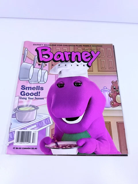 BARNEY MAGAZINE FALL 1995 Section 1 of 2 Smells Good! Vintage £19.21 ...