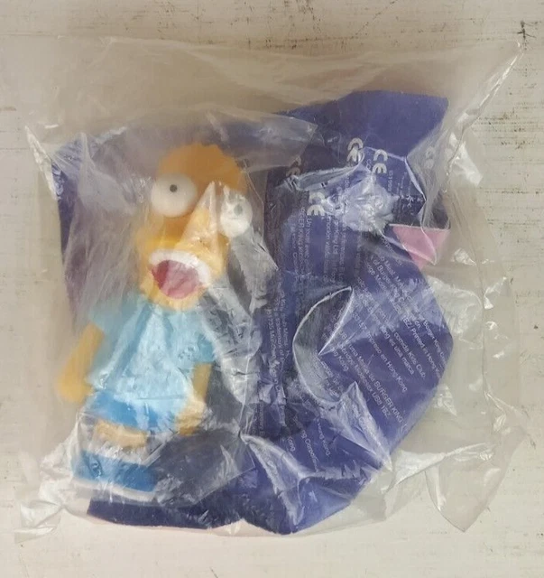 RARE THE SIMPSON'S BUG-EYED BART Burger King/ Fox 4" Figure Toy 1998 ...