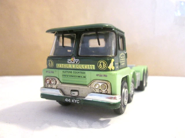 CORGI TRUCK-1.50 SCALE Guy Invincible 8 Wheel Tipper Chassis Cab For ...