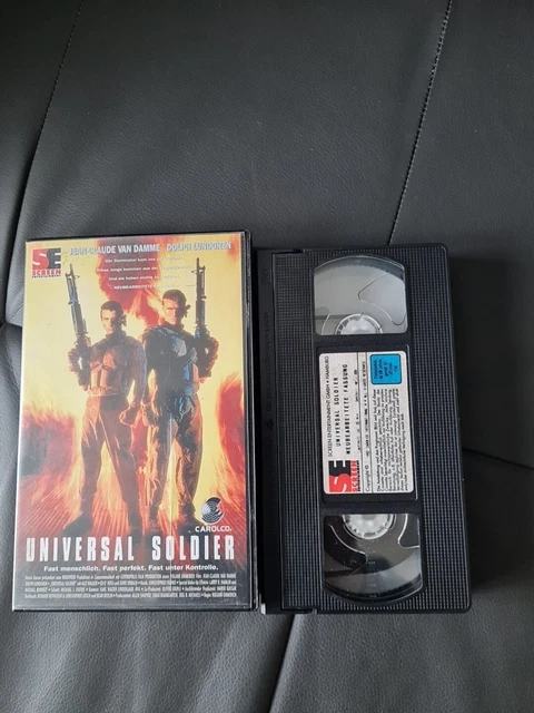 VHS UNIVERSAL SOLDIER " Jean Claude Van Damme " Deutsch Edition " EUR ...