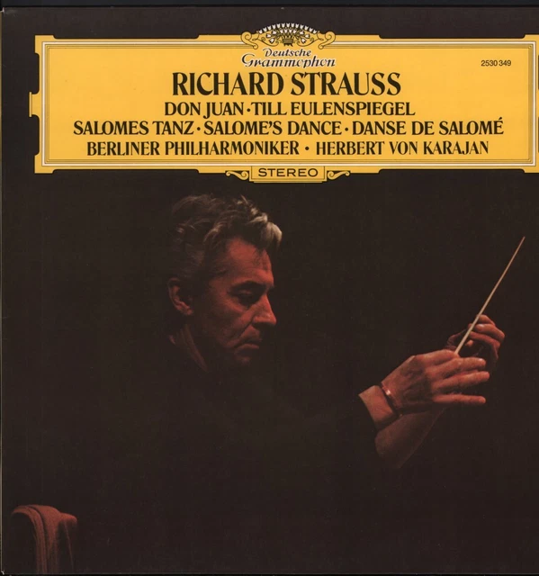 2530349 HERBERT VON Karajan / Berliner Philharmoniker Richard Strauss - Don Juan EUR 5,06 ...