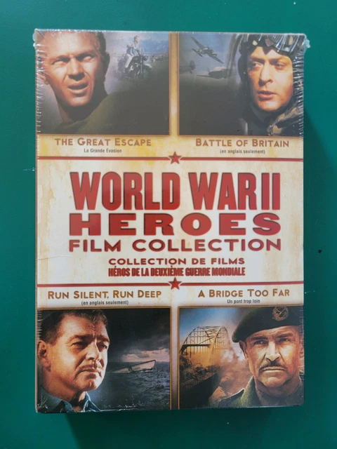 WORLD WAR II Heroes - Film Collection (DVD, 2007, 4-Disc Set, Canadian ...