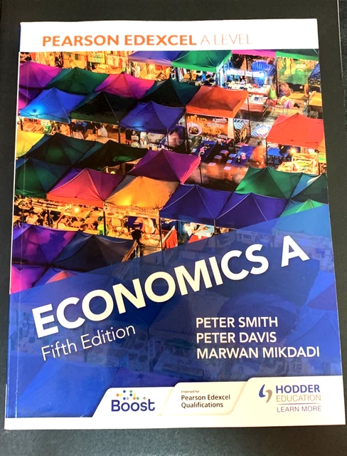 PEARSON EDEXCEL A Level Economics Text Book By Hodder Education £26.68 ...