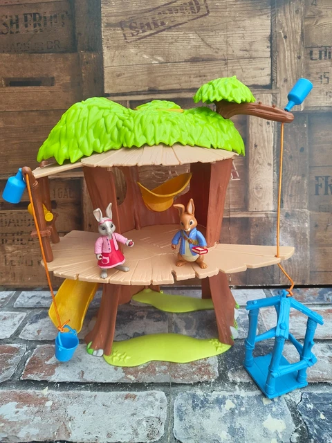 PETER RABBIT TREEHOUSE Playset with Figures - Cbeebies £54.95 - PicClick UK