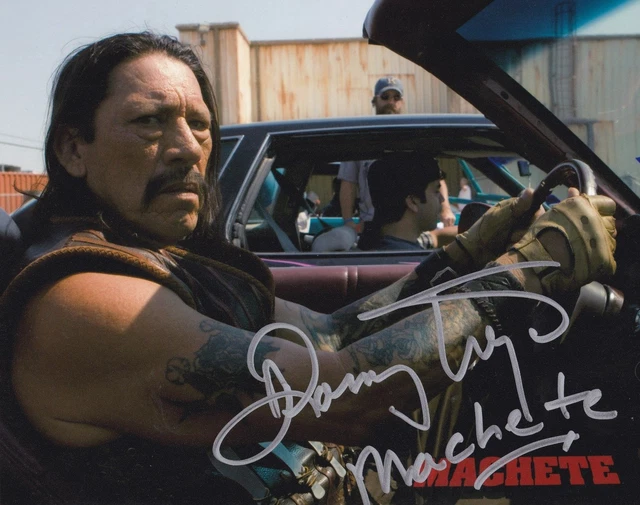 DANNY TREJO AUTOGRAMM Machete Kills Cyborg X Autograph Eric Roberts ...