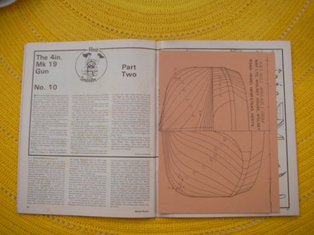 MODEL BOATS PLAN of Burutu/Bajima motor tugs with original Magazine ...