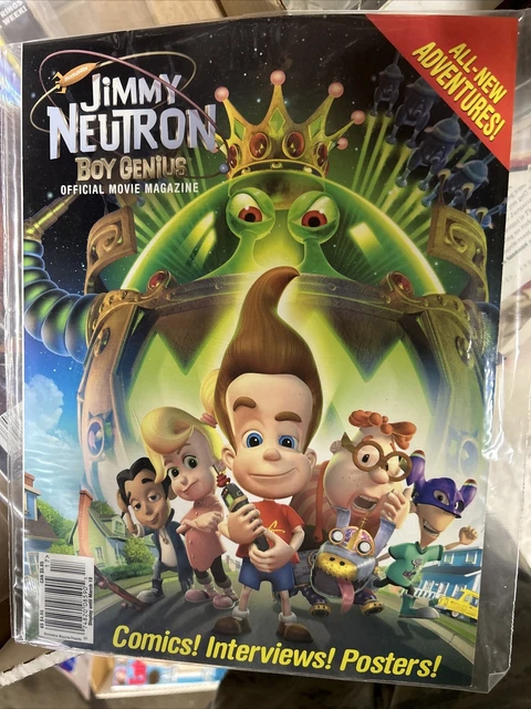NICKELODEON, JIMMY NEUTRON Boy, Genius, Official Movie Magazine, March ...