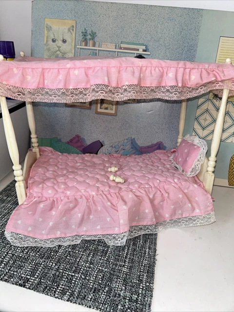MATTEL BARBIE DREAM House Four Poster 1980s £15.00 - PicClick UK