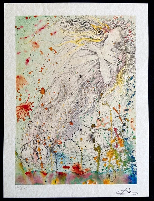 SALVADOR DALÌ_LITOGRAFIA-(RENÉ MAGRITTE Frida Kahlo Joan Mirò ]Marc ...