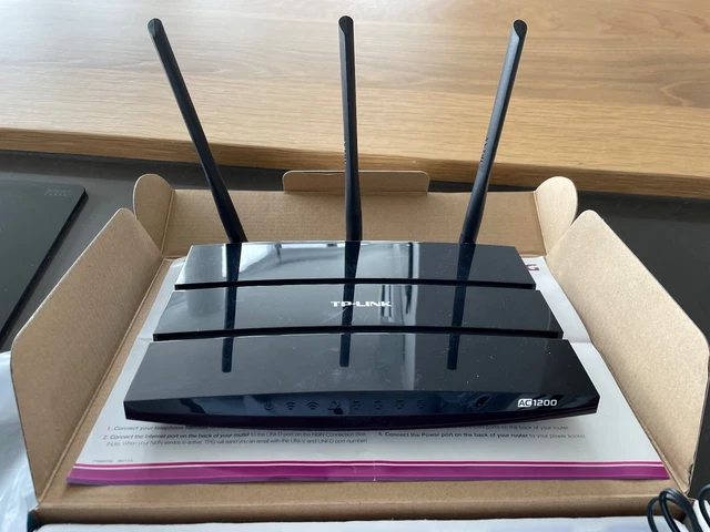 TP-LINK AC1200 DUAL-BAND Gigabit Wireless Wi-Fi Router (Archer C1200 ...