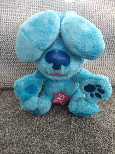 BLUE'S CLUES & You VGC Peek A Boo Blue dog Plush cuddly toy Nickelodeon ...