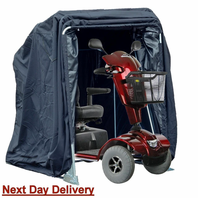 MOBILITY SCOOTER GARAGE Waterproof Folding Mobility Scooter Storage ...