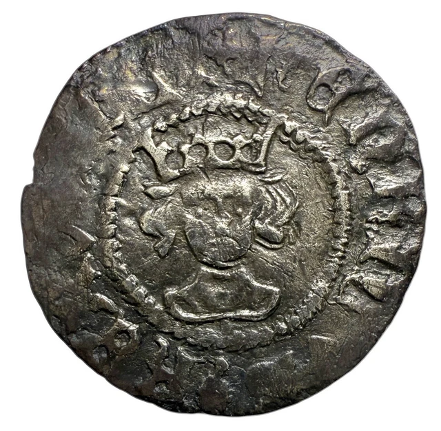 HENRY VI SILVER half penny, Pinecone Mascle issue, Calais mint. S1884 £ ...