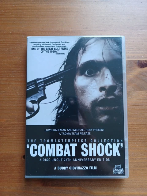 COMBAT SHOCK - 2 Disc Uncut 25th Anniversary Edition - Region 1 £11.99 ...