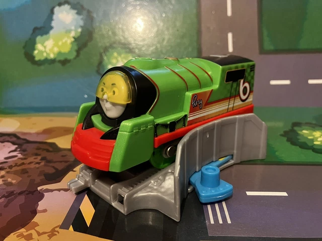 TURBO BOOST PERCY Trackmaster Thomas & Friends Motorized Battery Train ...