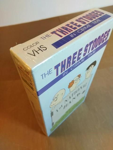THE THREE STOOGES In Crime Time (VHS 1997) 1st National Bank - cartoon ...
